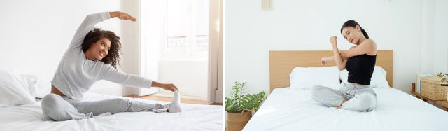 10 Stretches to do before Bedtime | Polysleep Blog