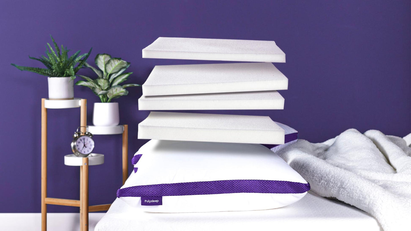 The Most Comfortable & Adaptive Memory Foam Pillow | The Polysleep ...