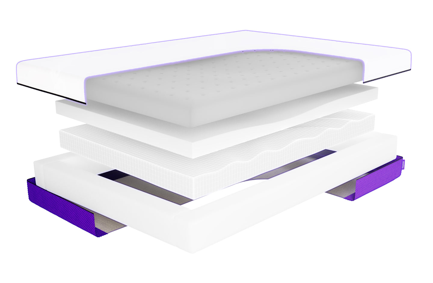 Memory Foam Mattress With Support Frame | Polysleep®